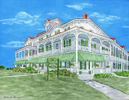 The Chalfonte Hotel (CM-17) – Patricia Rainey Studios